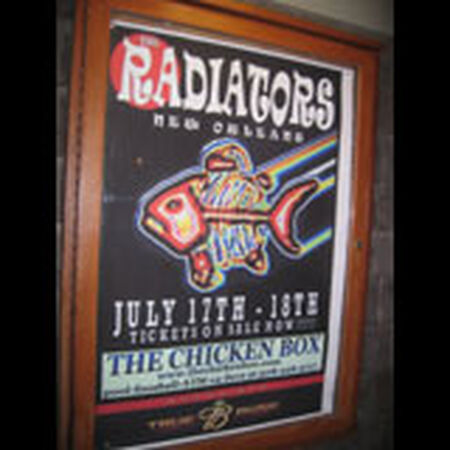 The Radiators Live Concert Setlist at The Chicken Box, Nantucket, MA on ...