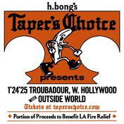 Taper's Choice Live Concert Setlist at The Troubadour, West Hollywood ...