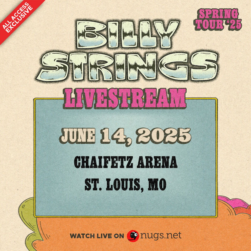 Billy Strings Live Concert Setlist at Chaifetz Arena, St. Louis, MO on ...
