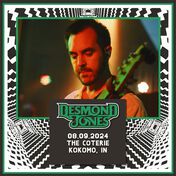 Desmond Jones Live Concert Setlist at The Coterie, Kokomo, IN on 08-09-2024