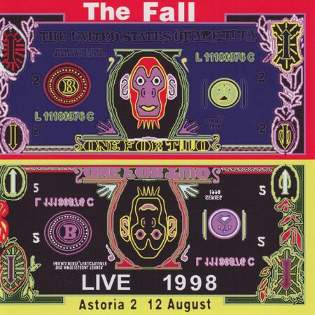 The Fall Live Concert Setlist at Astoria 2, London, ENG on 08-12-1998