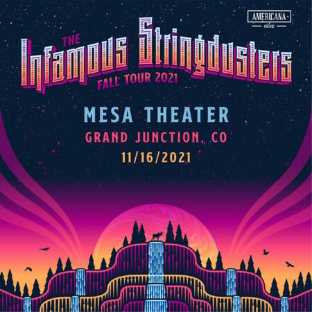 The Infamous Stringdusters Live Concert Setlist at Mesa Theater, Grand ...