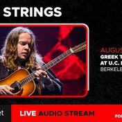 Billy Strings live audio stream | Greek Theatre, Berkeley Audio, CA ...