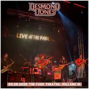 Desmond Jones Live Concert Setlist at The Park Theatre, Holland, MI on ...