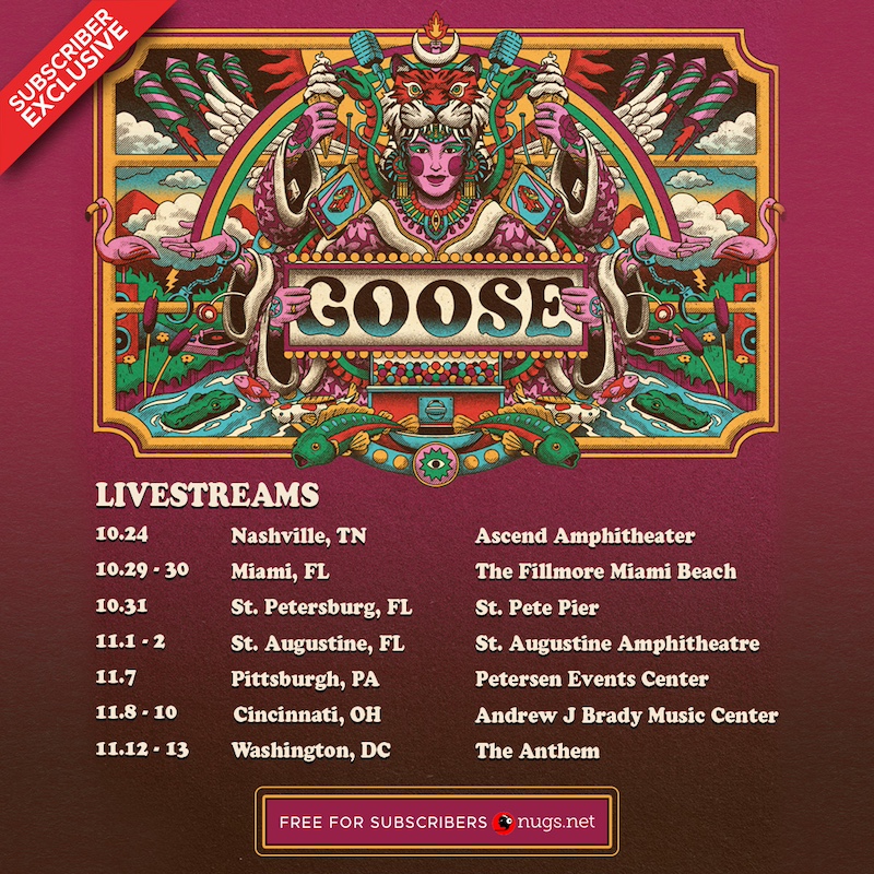 Live Music Streaming Online | Live Concert Streams | nugs.net