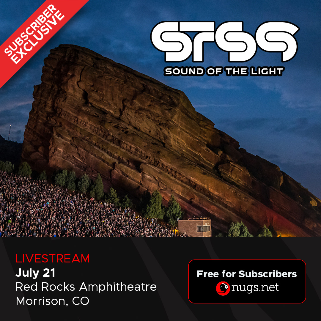 STS9 Live Concert Setlist at Red Rocks Amphitheatre, Morrison, CO on 07-21-2023