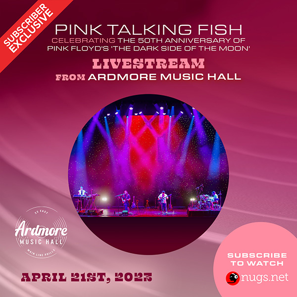 Pink Talking Fish Live Concert Setlist at Ardmore Music Hall, Ardmore ...
