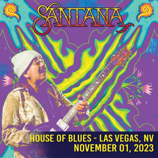 Santana Live Concert Setlist at House Of Blues - Las Vegas, Las Vegas, NV on 11-01-2023