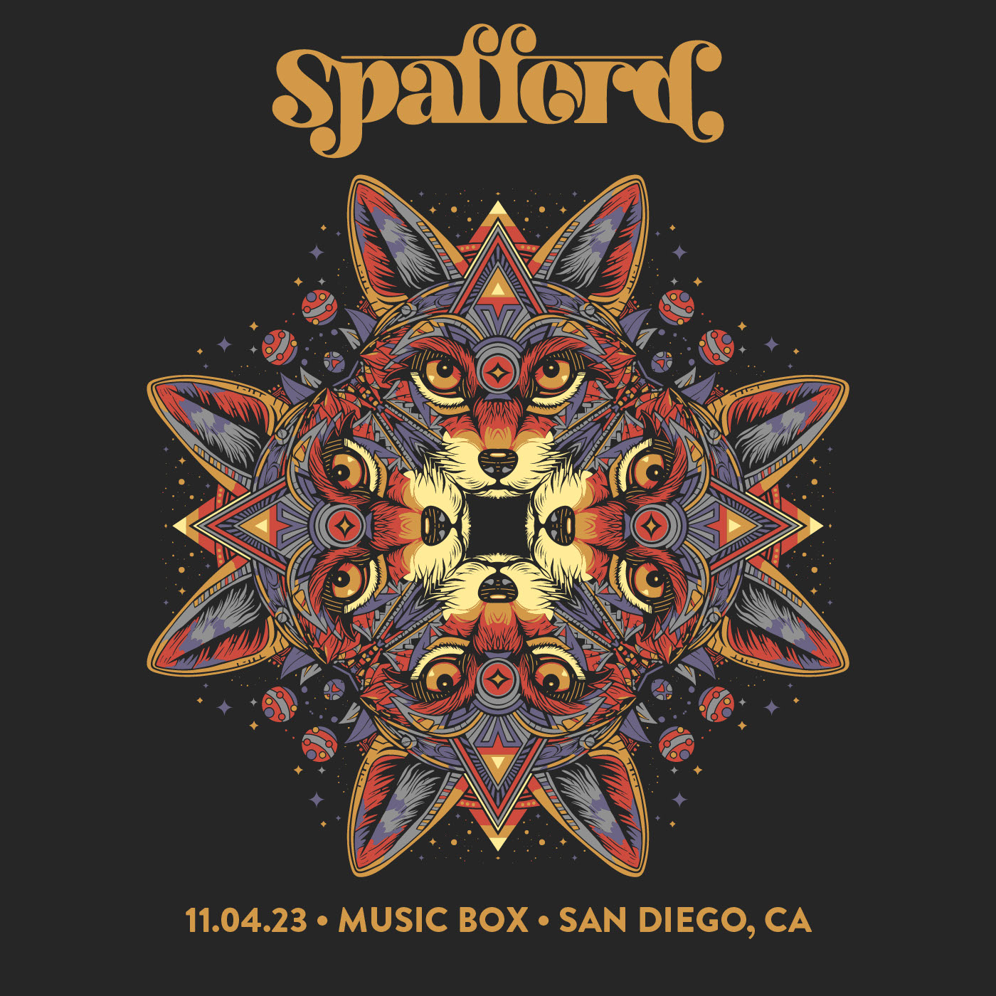Spafford Live Concert Setlist at Music Box, San Diego, CA on 11-04-2023