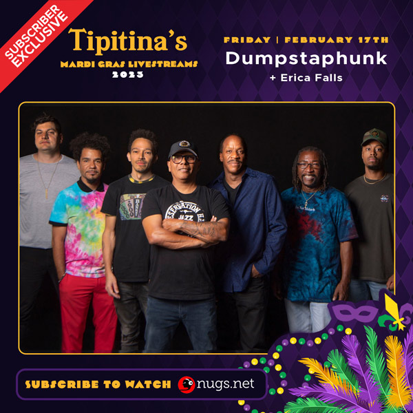 Dumpstaphunk Live Concert Setlist at Tipitina's, New Orleans, LA on 02 ...