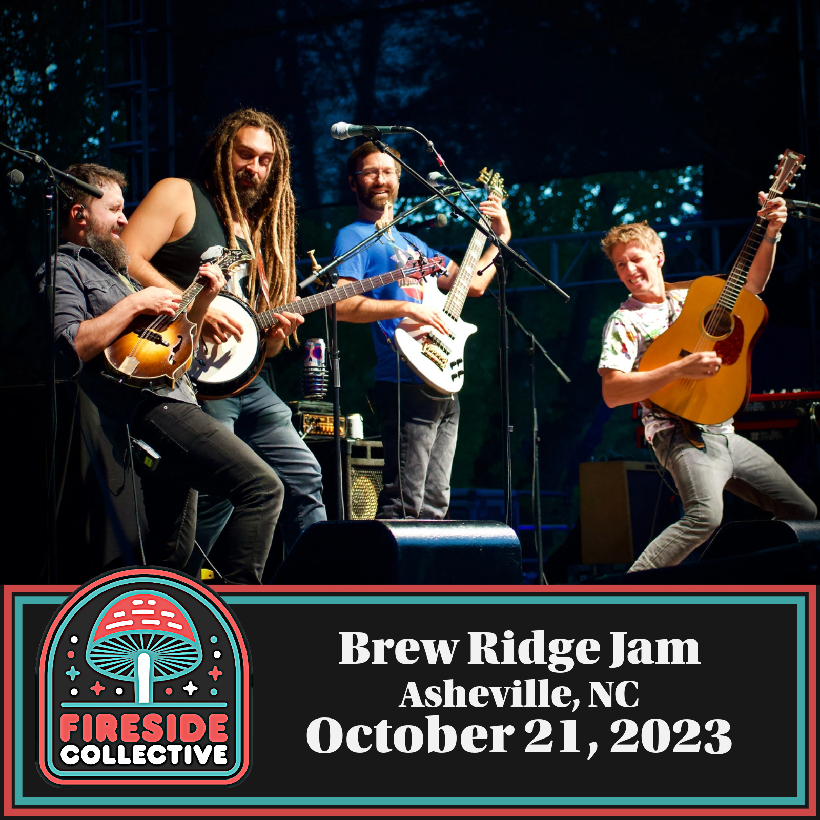 Fireside Collective Live Concert Setlist at Brew Ridge Jam, Asheville ...