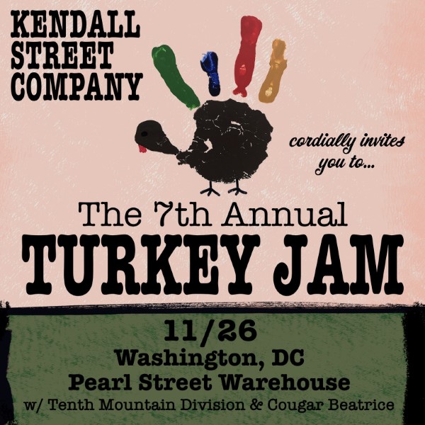 Kendall Street Company Live Concert Setlist at Pearl Street Warehouse, Washington, DC on 11-26-2022