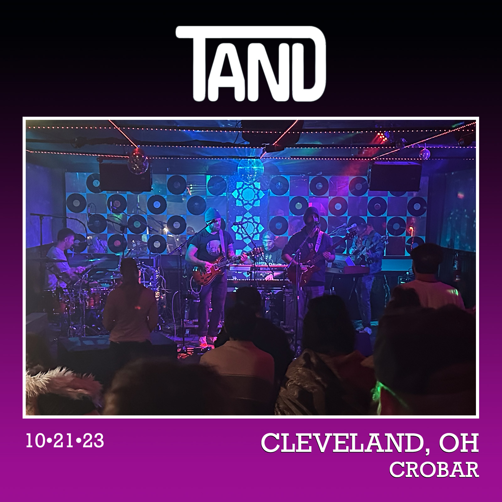 Tand Live Concert Setlist at Crobar, Cleveland, OH on 10-21-2023