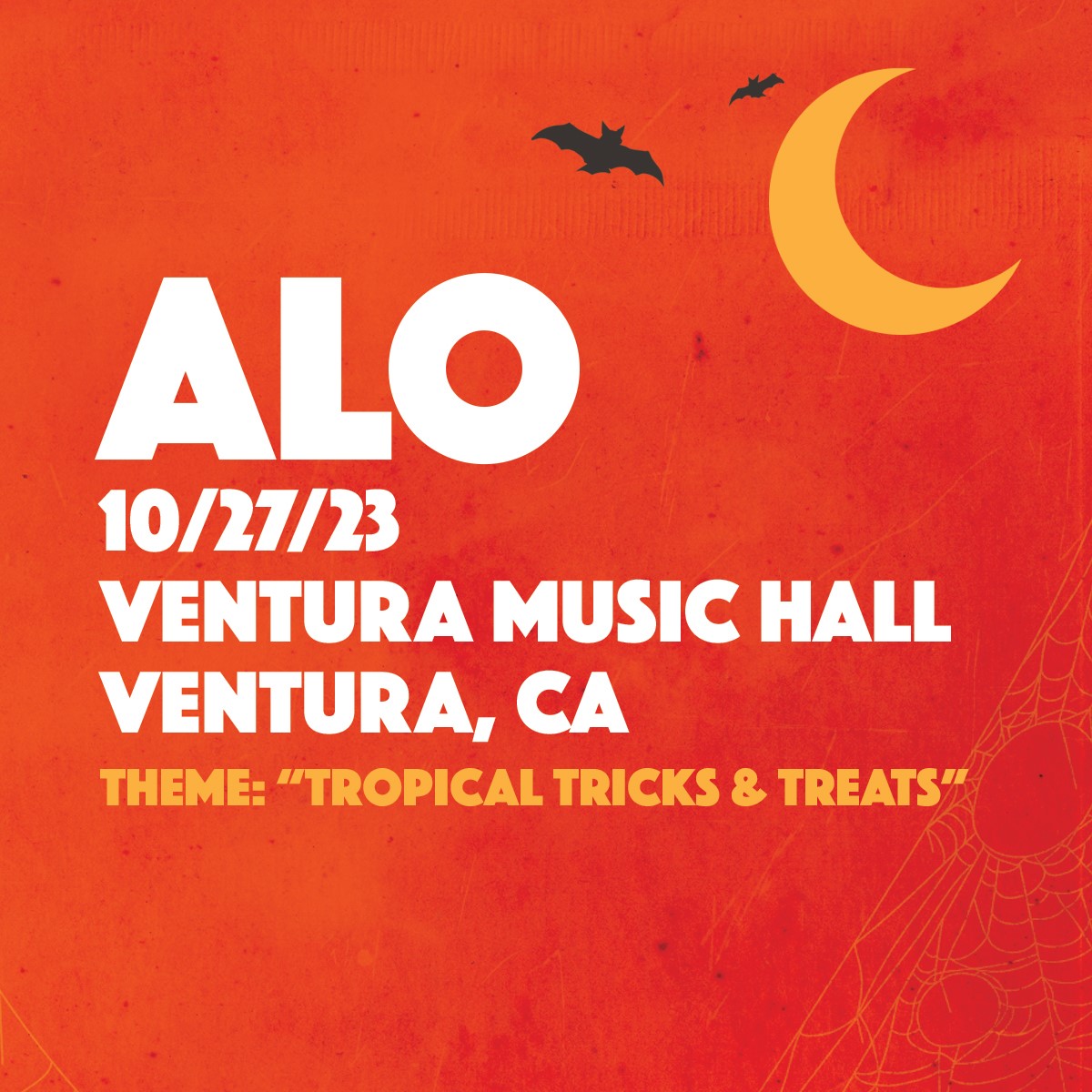 ALO Live Concert Setlist at Ventura Music Hall, Ventura, CA on 10-27-2023