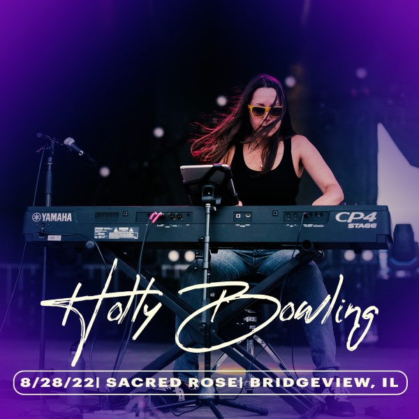 Holly Bowling Live Concert Setlist at Sacred Rose Festival, Bridgeview ...