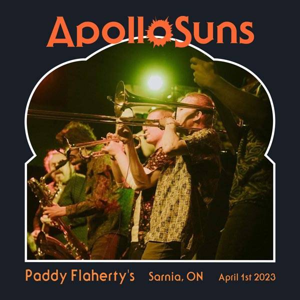 Apollo Suns Live Concert Setlist at Paddy Flaherty's, Sarnia, ON on 04 ...