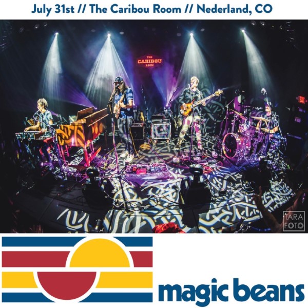 Magic Beans Live Concert Setlist at The Caribou Room, Nederland, CO on ...