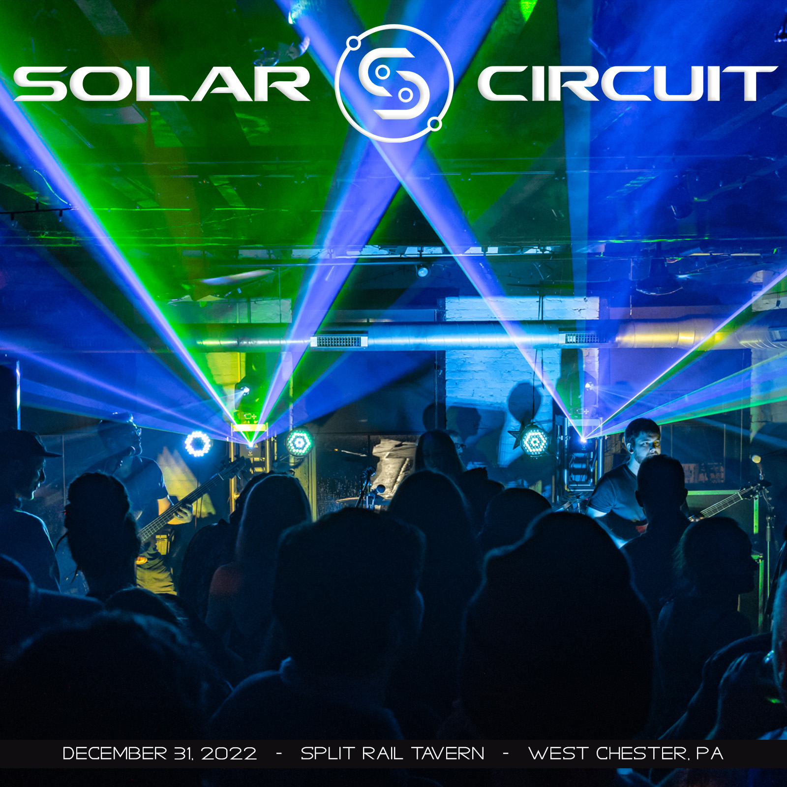 Solar Circuit Live Concert Setlist at Split Rail Tavern, West Chester, PA on 12-31-2022