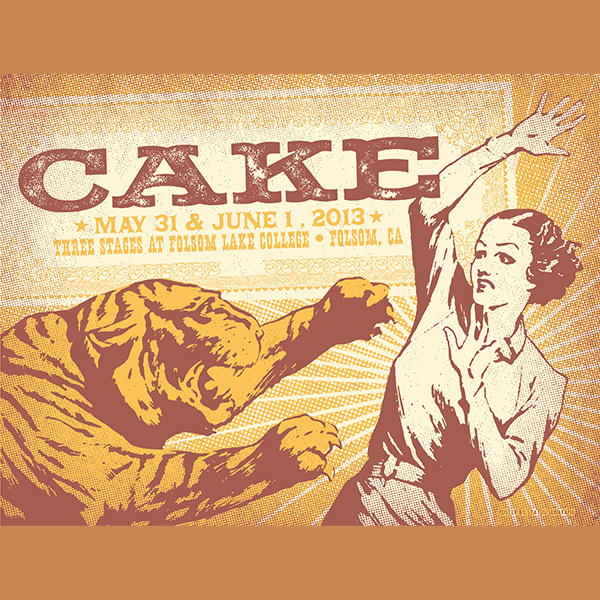 Cake Band Poster