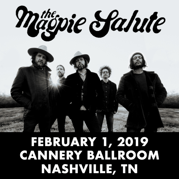 The Magpie Salute Live Concert Setlist at Cannery Ballroom, Nashville ...