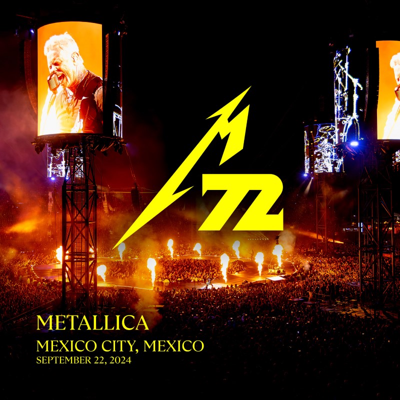 Metallica Live Concert Setlist at Foro Sol, Mexico City, MX on 09-22-2024